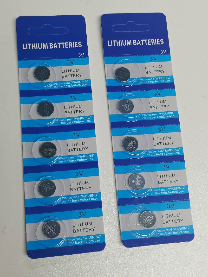 CR 1225 Coin Cell Battery 20-pack– PARACOSMIC