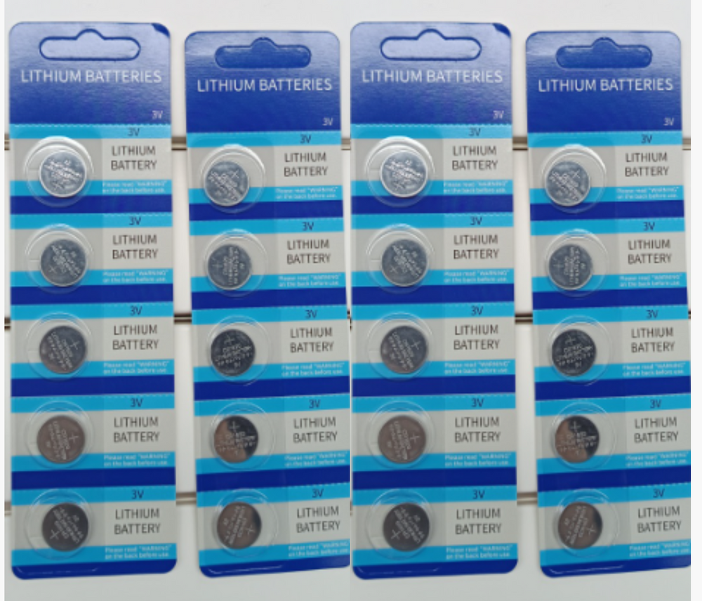 CR 1225 Coin Cell Battery 20-Pack– PARACOSMIC